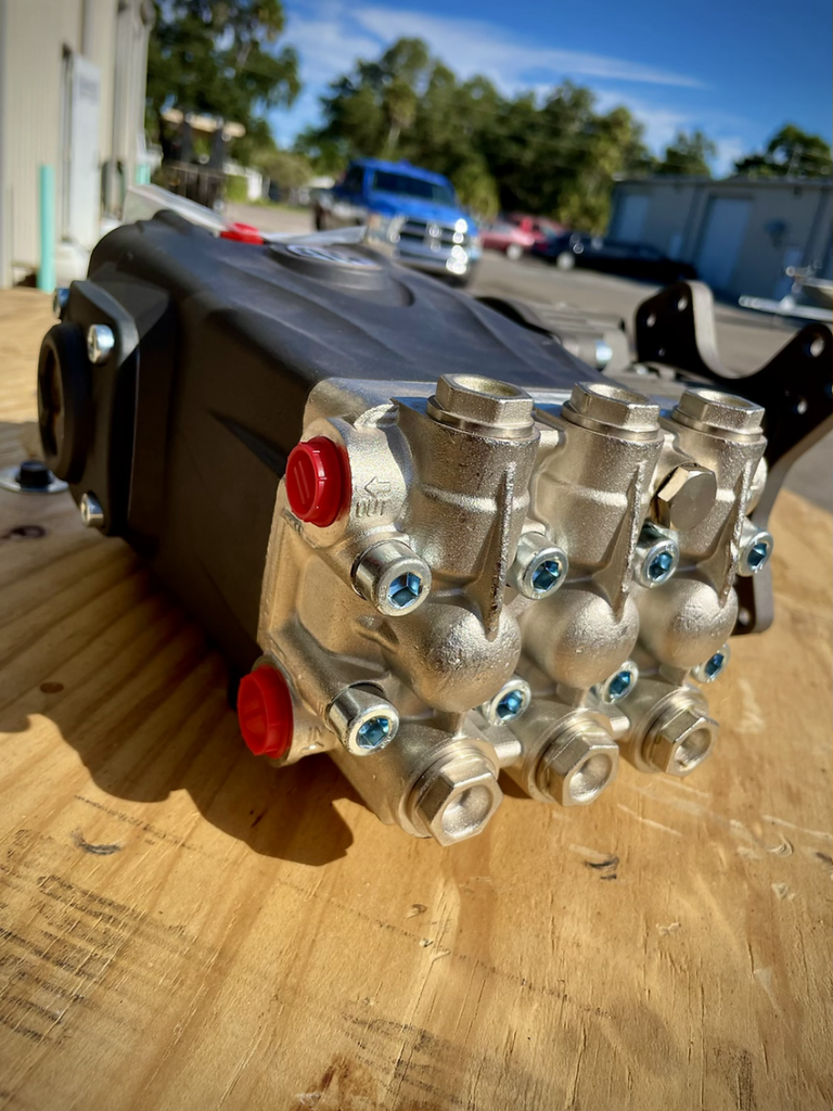 5.5GPM AR RG21 with Gear Box Assembly B18 - Texas Pressure Washing Store