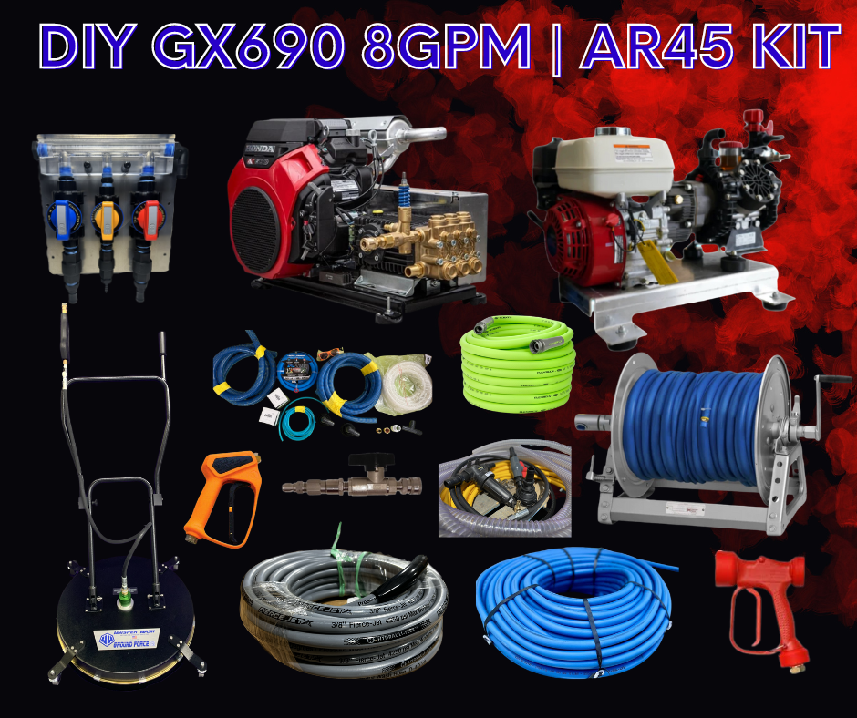 DIY GX690 8GPM AR45 GX200 - Texas Pressure Washing Store