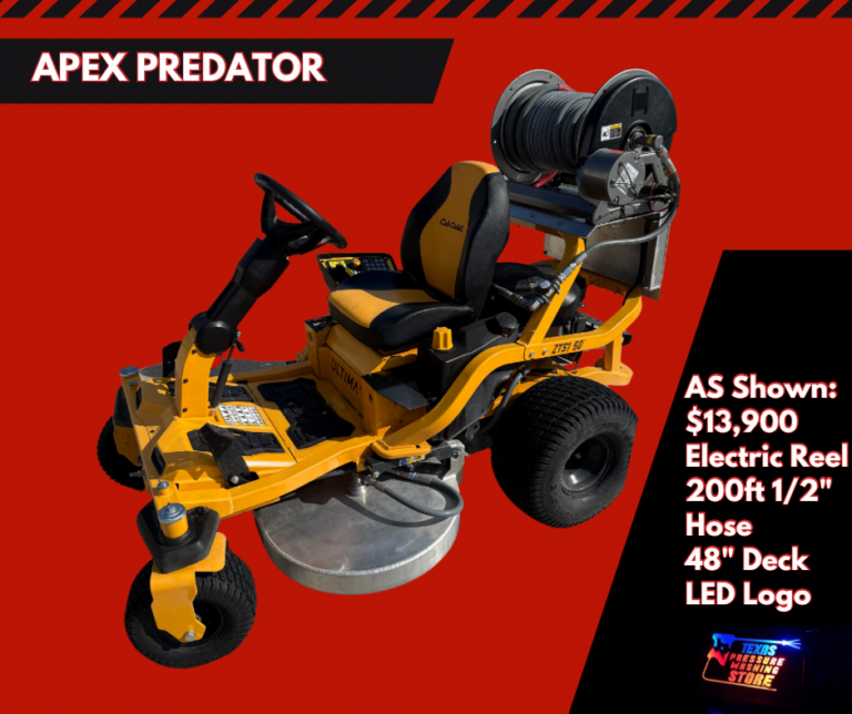 Apex Predator Ride On Surface Cleaner - Texas Pressure Washing Store